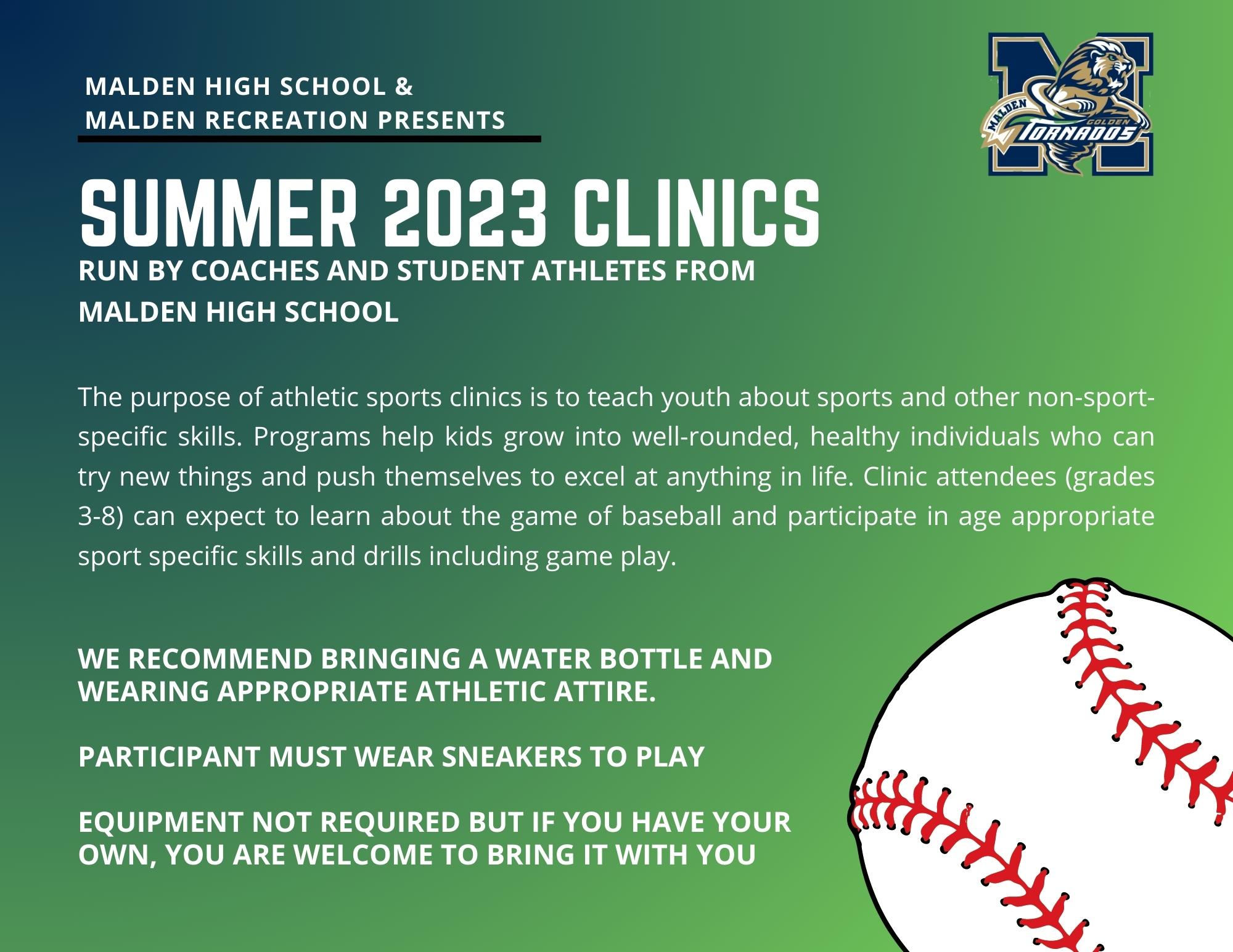 Malden Recreation Department: BASEBALL